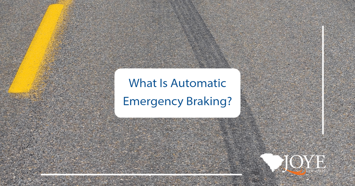 How Does Automatic Emergency Braking Work? | Joye Law Firm Injury Lawyers