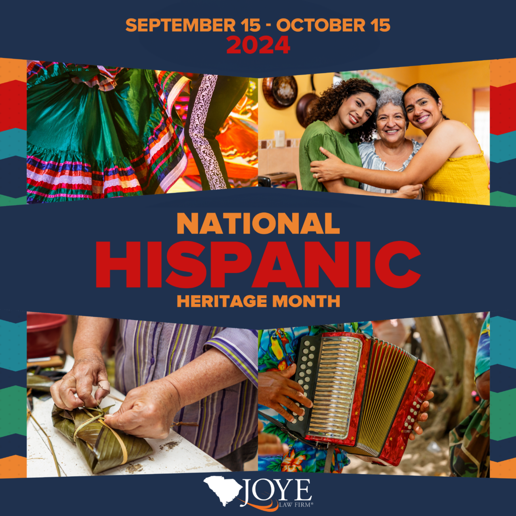 Celebrating Hispanic Heritage Month | Joye Law Firm Injury Lawyers